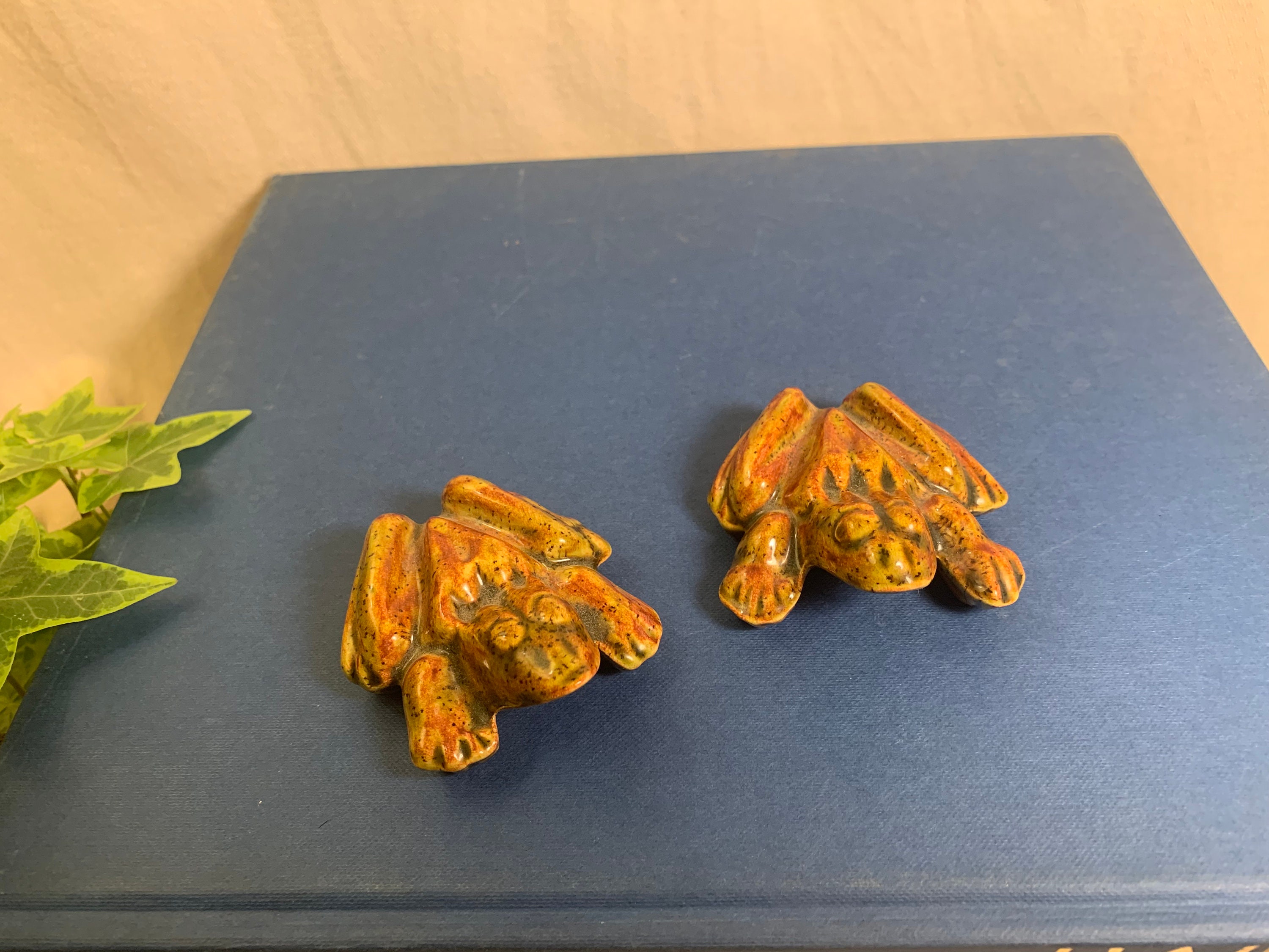 Two Vintage MCM Ceramic Fertility Frog Figurines With Human Genitals - Etsy