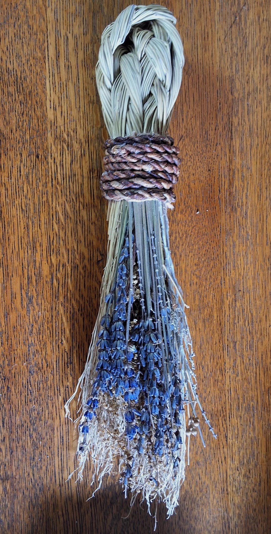 Handmade Braided Handle Hand Broom Kitchen Besom With Broom Corn and ...