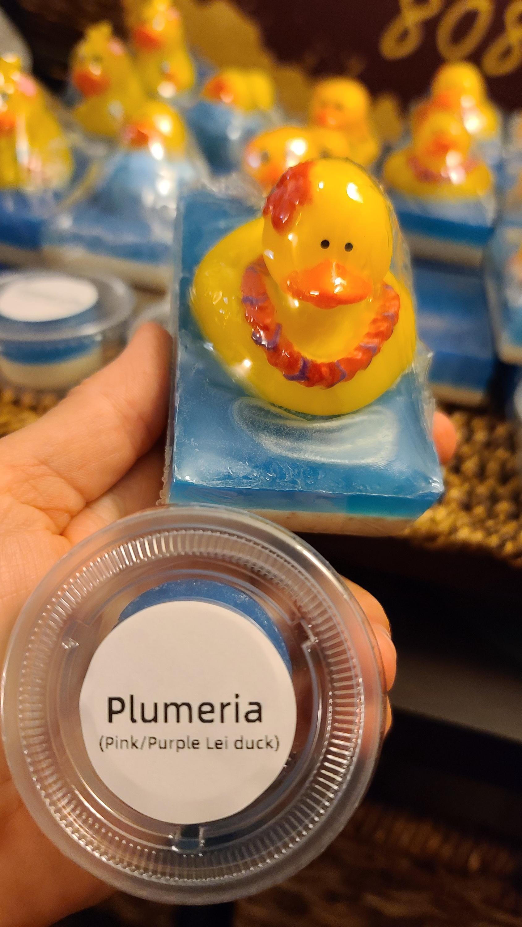 Scrub-a-dub~ Goat's Milk & Clear Soap Rubber Duck Soap Bar - Etsy