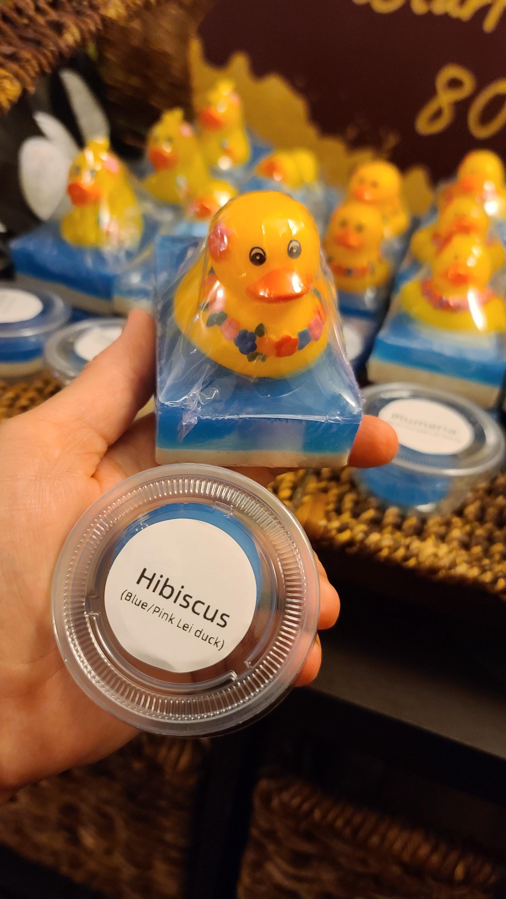 Scrub-a-dub~ Goat's Milk & Clear Soap Rubber Duck Soap Bar - Etsy