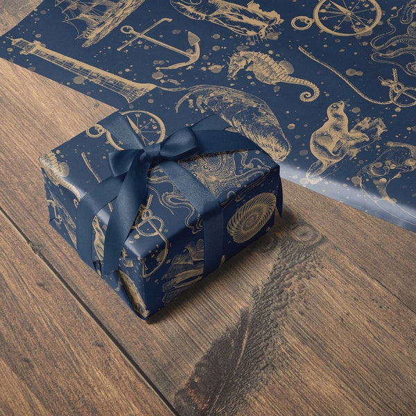 Nautical Paper - Etsy