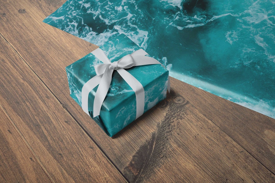 Ocean Wrapping Paper - Etsy