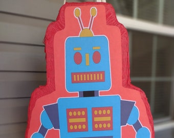 Robot Pinata - Etsy