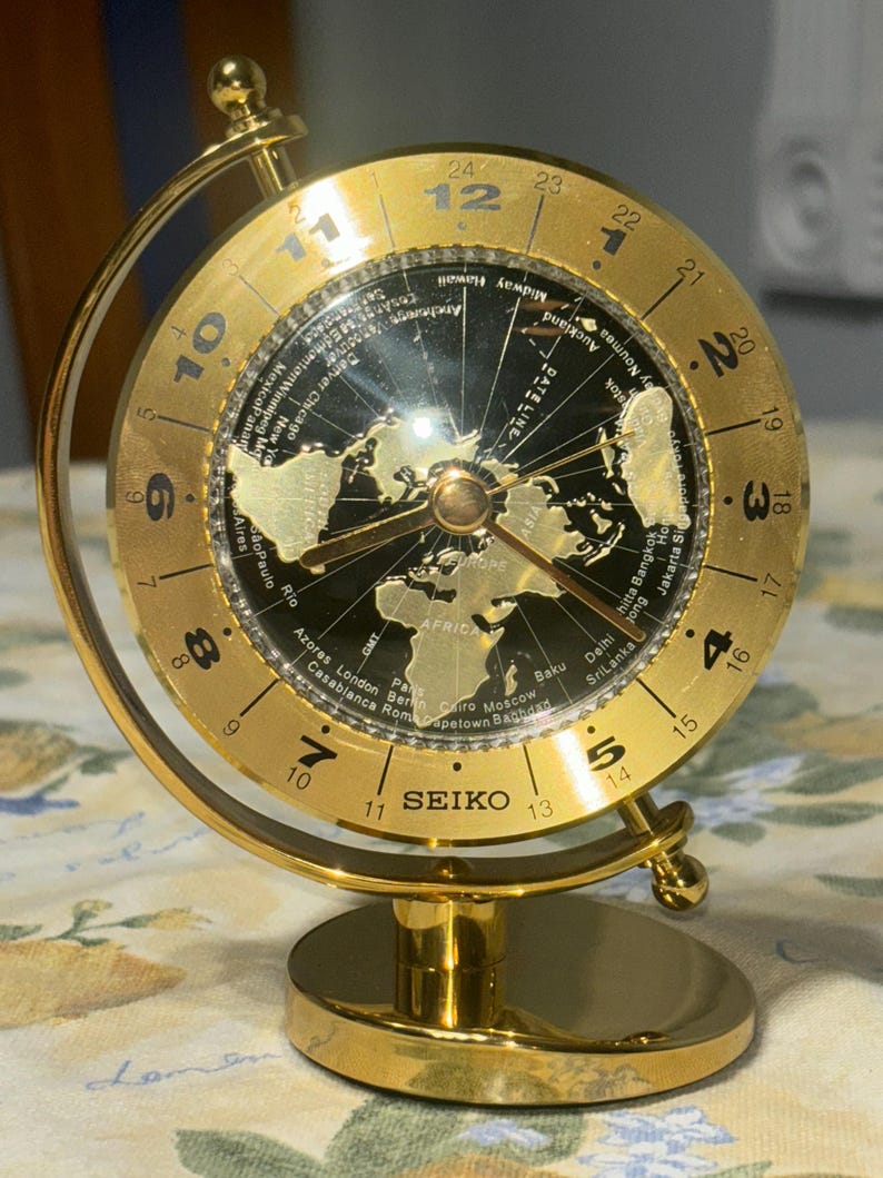 Seiko World Clock - Etsy