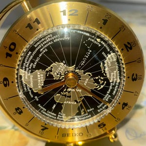 Seiko World Clock - Etsy