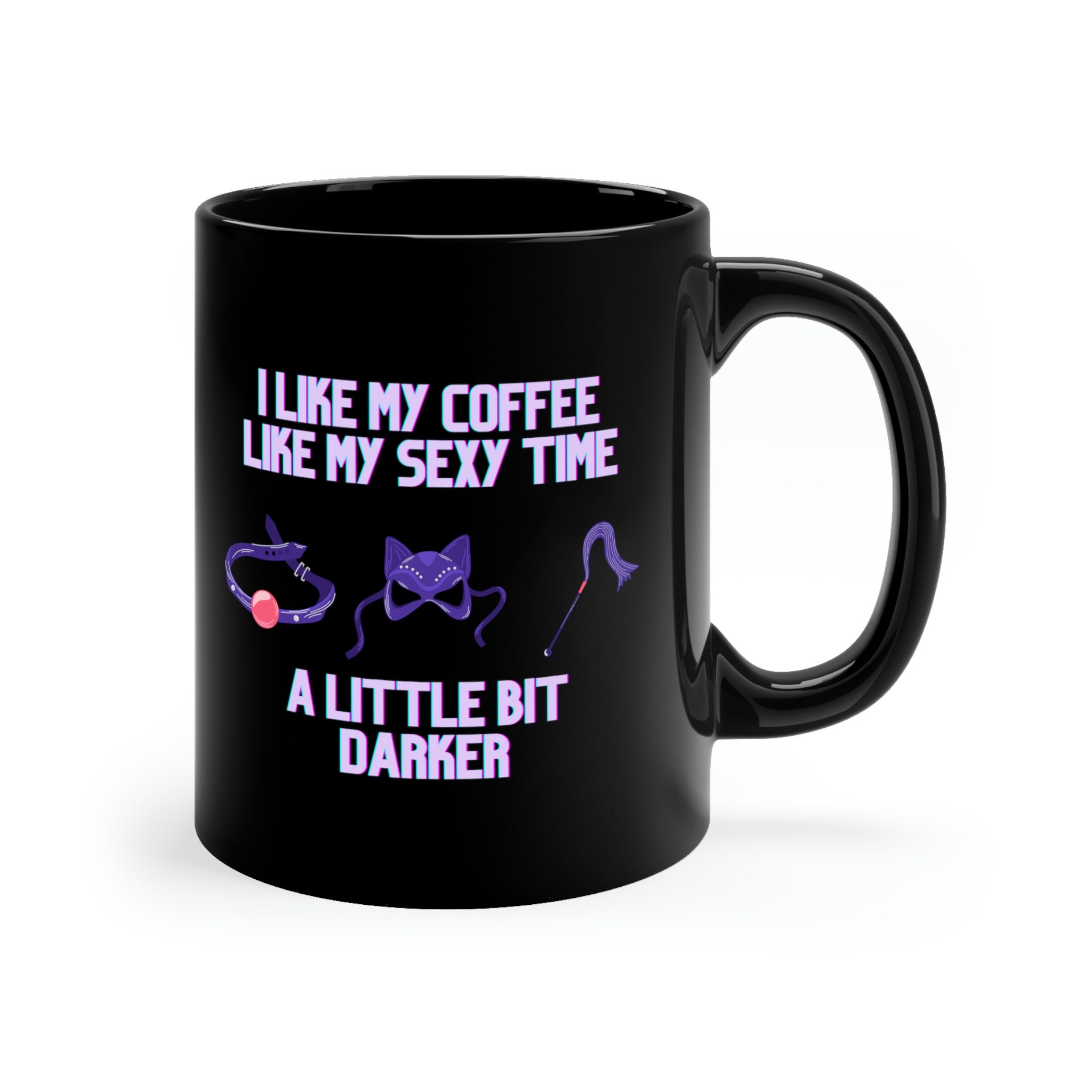 Dark And Kinky Coffee Mug With Bdsm Icons Etsy