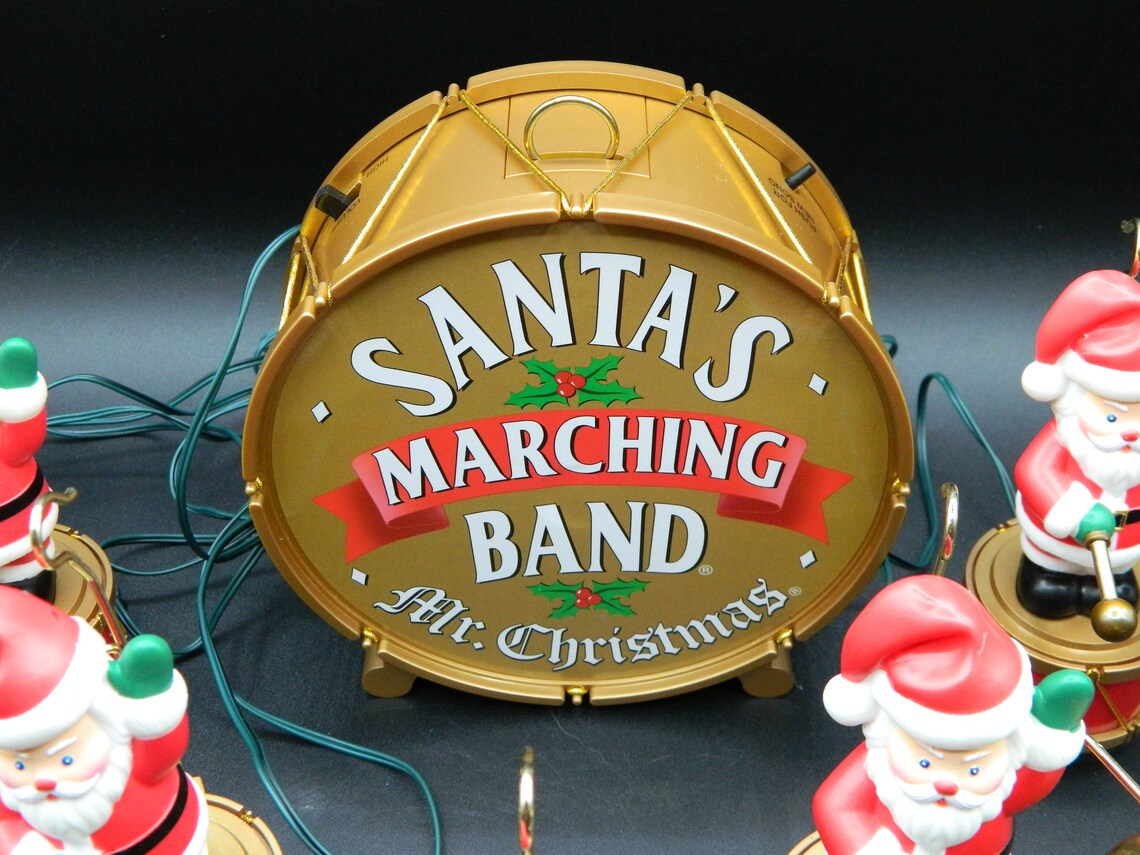 Santa's Marching Band From Mr. Christmas - Etsy