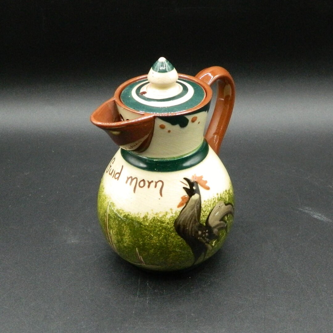 Longpark Torquay Motto Ware Old Farmhouse Black Cockerel Tea Chocolate ...
