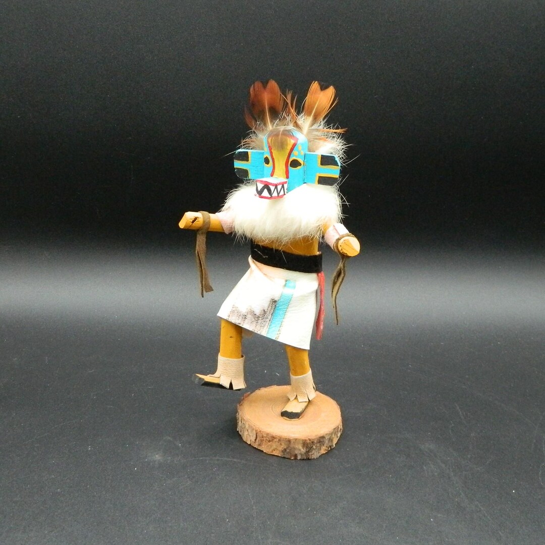 Hopi Lizard Kachina Monongya Doll 7.5"h, Signed KO - Etsy