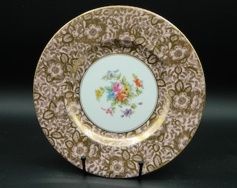 Minton Bone China Green Brocade Pattern Dinner Plate - Etsy