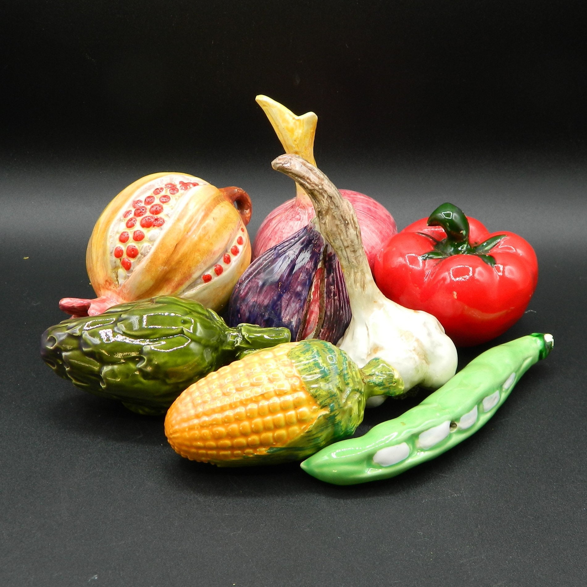 Ceramic Fruits And Vegetables