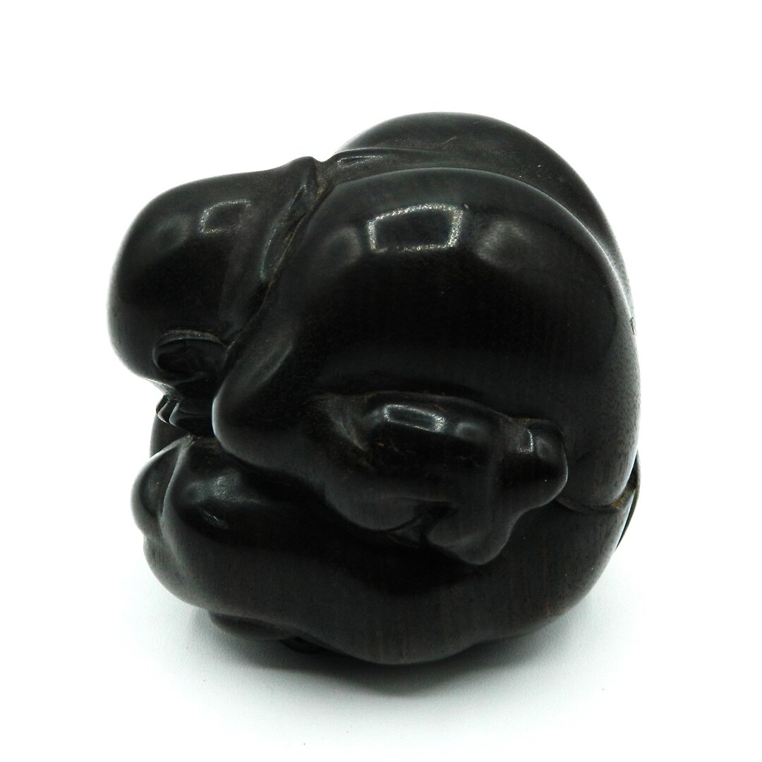 Weeping Buddha Orang Malu Yogi Man Hand Carved 3.25h - Etsy