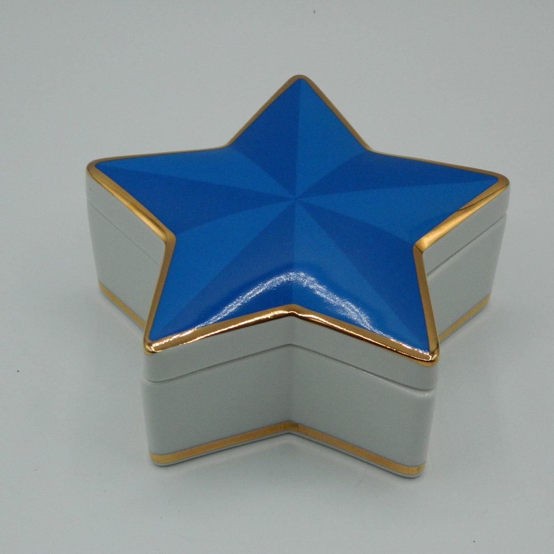 Tiffany & Co. Blue Star Trinket Box - Etsy