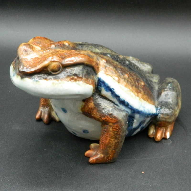 Porcelain Frog - Etsy