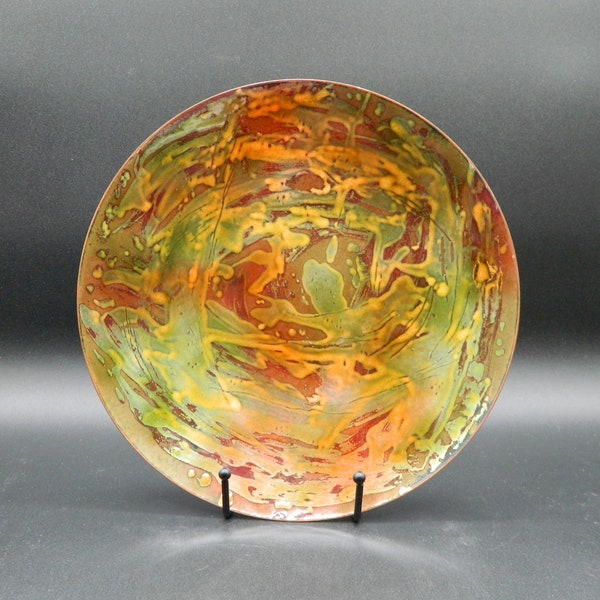 Enamel Copper Plate - Etsy