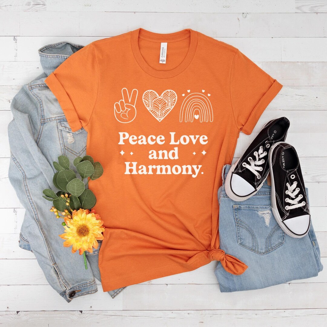 Harmony Day Tshirt , Harmony Day Adult , Orange Harmony Day , Harmony ...
