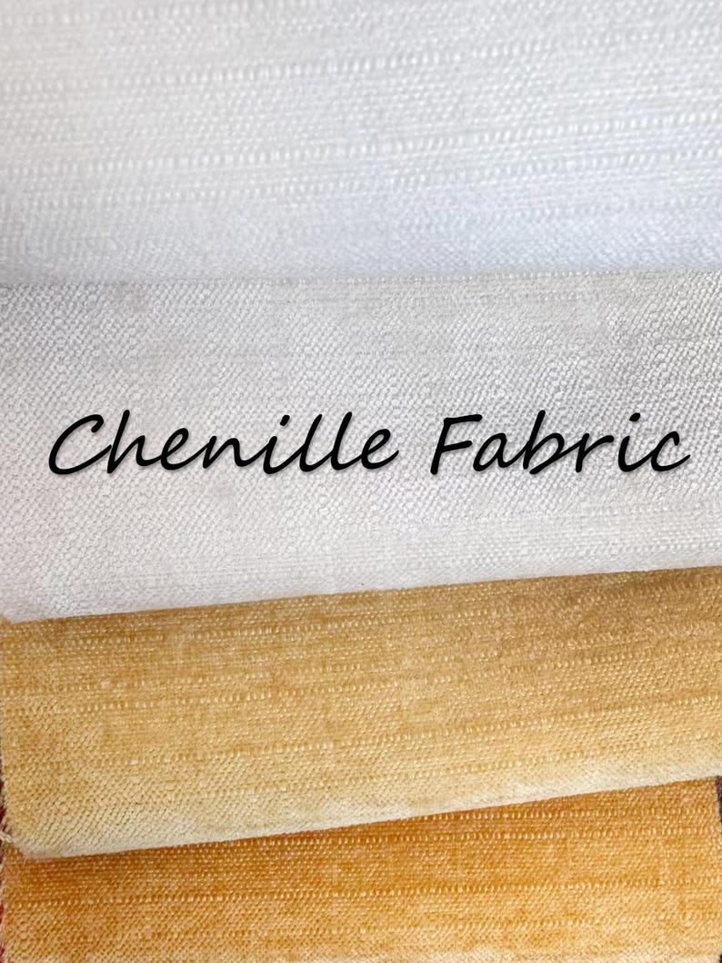 Chenille Fabric Samples, Comfortable Fabrics, Suitable for Making ...