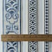 Blue Embroidery Trim Geometric Pattern Trim Curtain Trim - Etsy