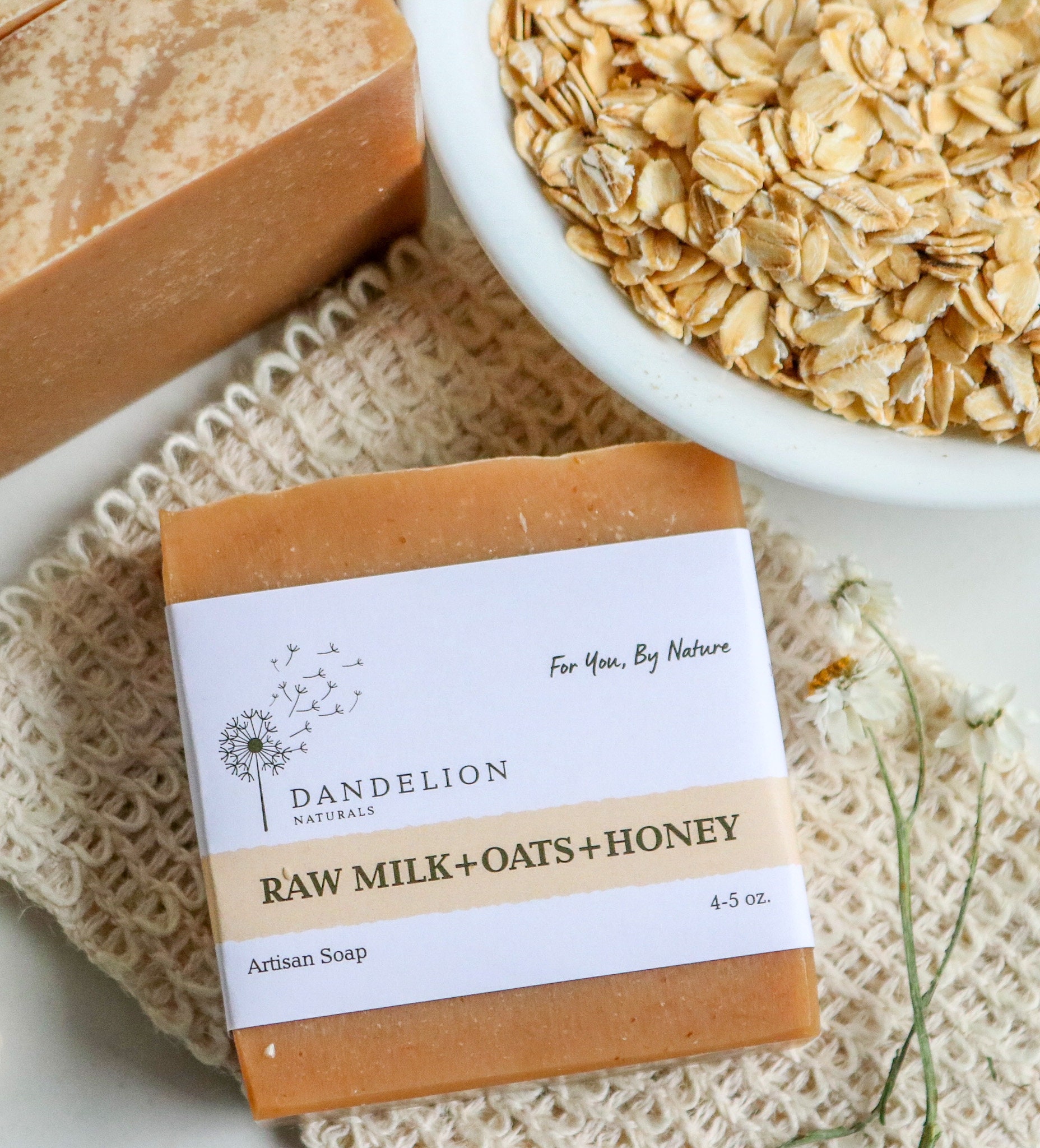 Oatmeal Milk and Honey Soap Oatmeal Exfoliating Soap Body Soap Bar ...