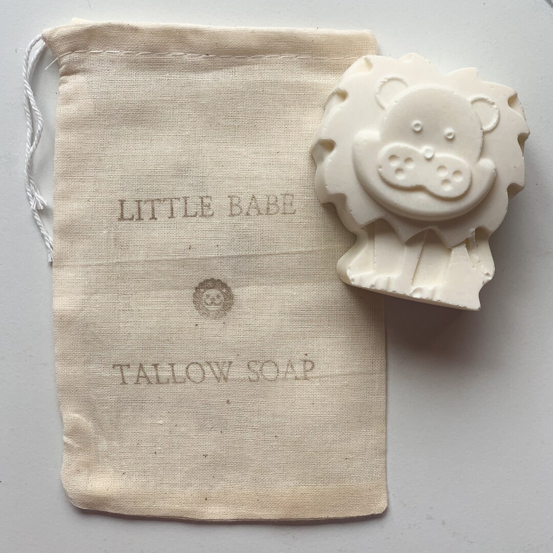 Lion Soap | Unscented Soap Bar | Tallow Soap Bar | Animal Soap ...