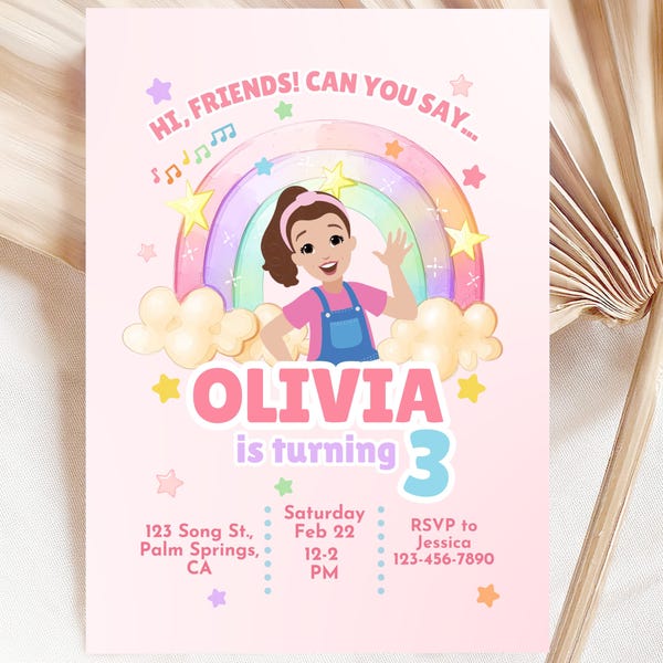 Mrs.rachel Invitation - Etsy UK