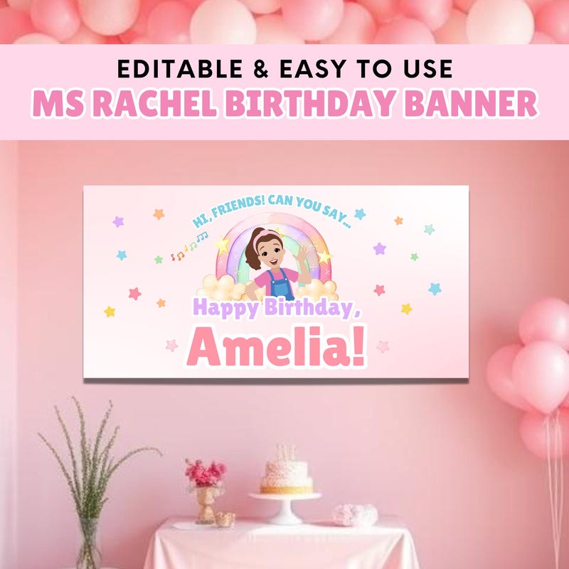 Ms Rachel Background - Etsy