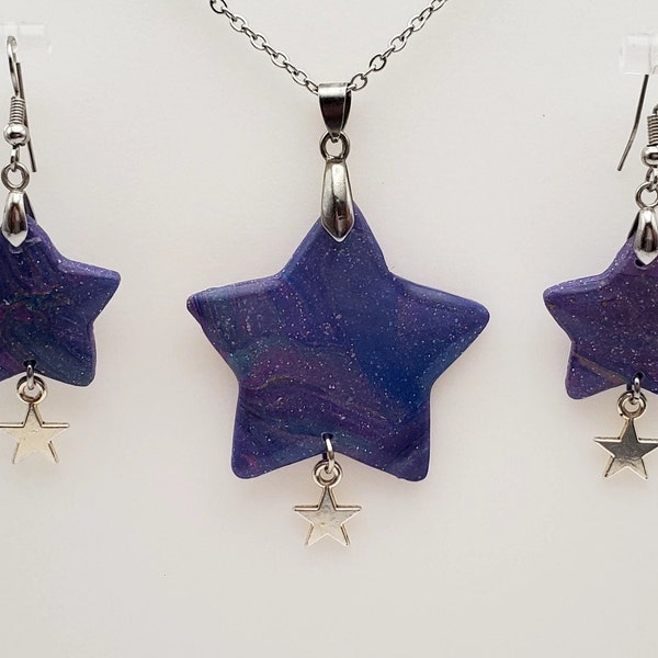 Scalloped Bottom Triangle Shaped Pendant With Silver Charm Connector - Etsy