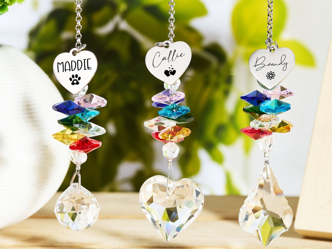 Personalized Rainbow Bridge Pet,rainbow Bridge Gift,pet Paw Ornament ...