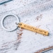 Personalized Keychain Metal Engraved Keychain Engraved Key Fob Key ...