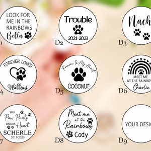 Rainbow Bridge Pet Personalized,sun Catcher,pet Memorial Gift ...
