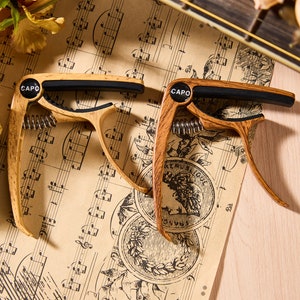 Personalized Guitar Capo,guitar Gift,custom Engraved Capo,musician ...