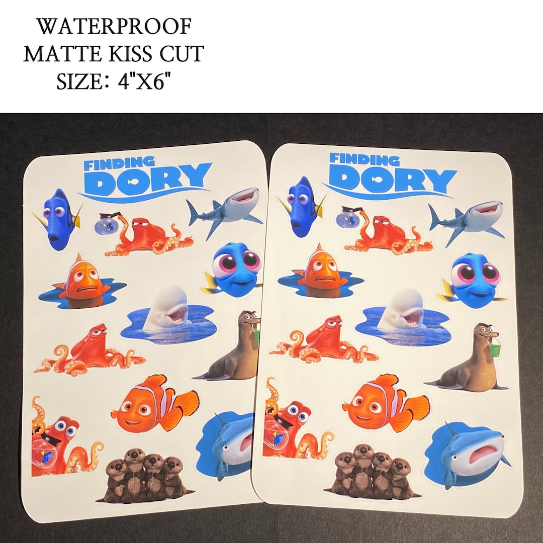 Finding Dory Finding Nemo Anime Waterproof Stickers - Etsy