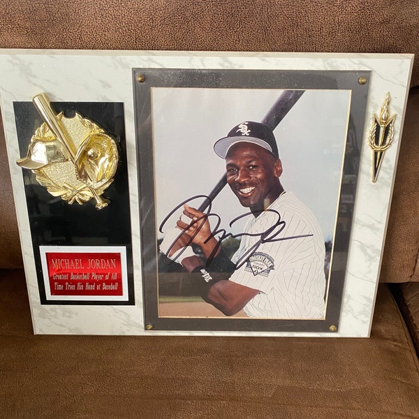 Michael Jordan Photo Signed - Etsy