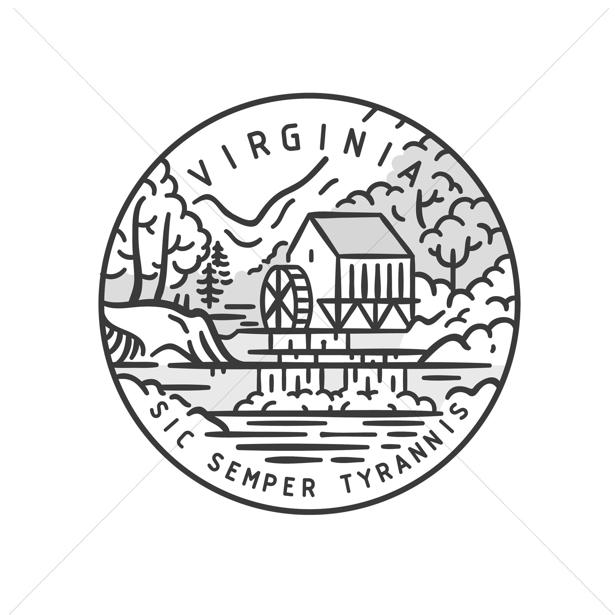 Virginia Logo Sublimation PNG SVG Format, TX Texas Digital Download ...