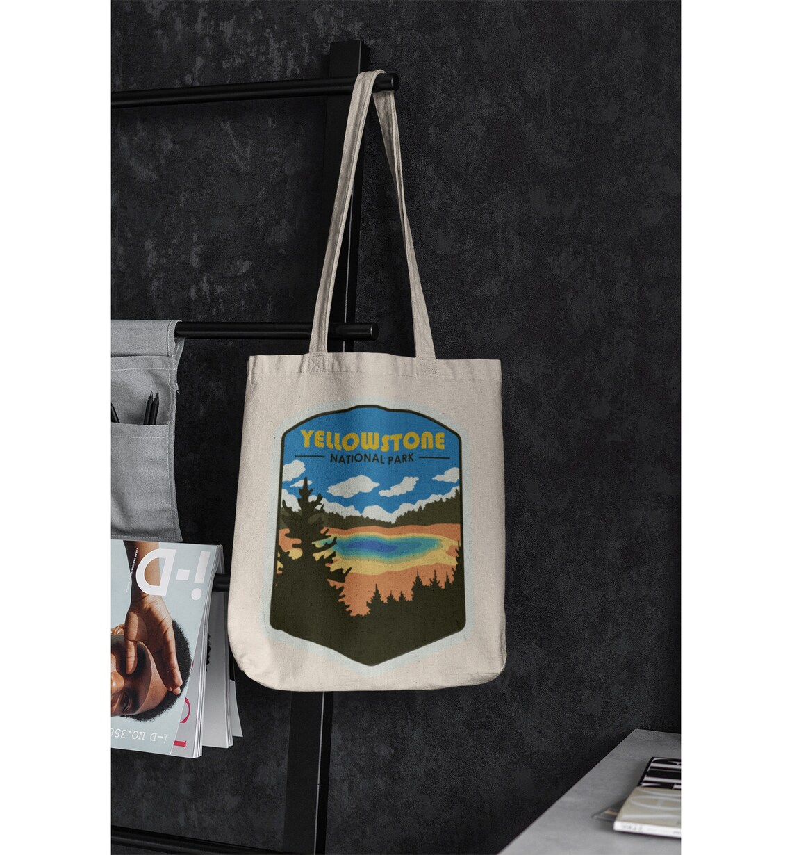 Yellowstone National Park Badge PNG PDF Digital Illustration Only | No ...