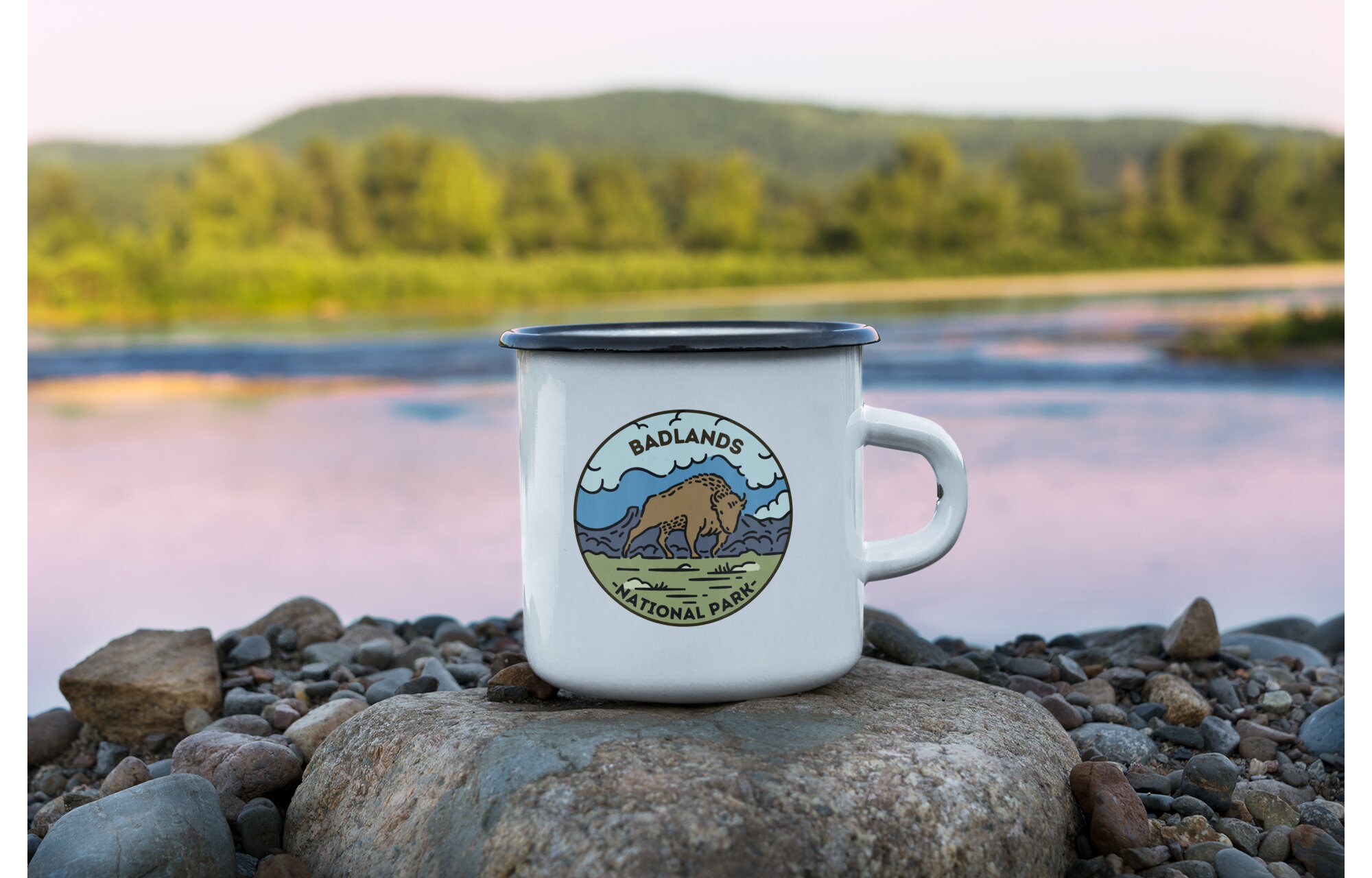Badlands National Park SVG PNG PDF Digital Illustration Only | No ...