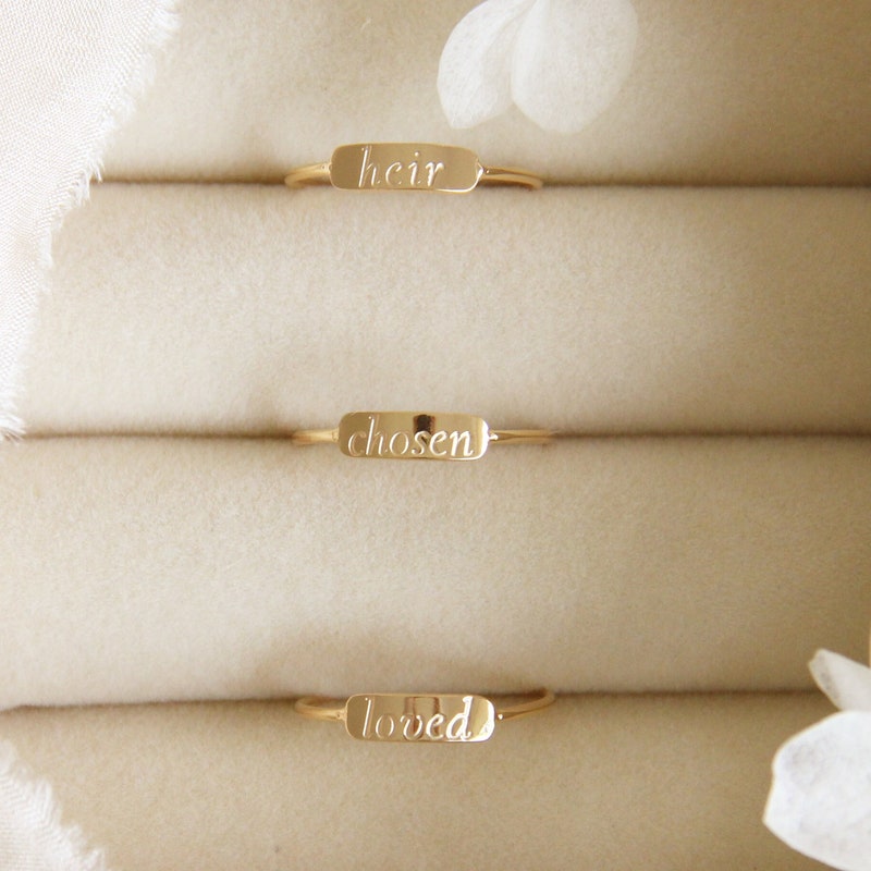 Bible Verse Ring - Etsy