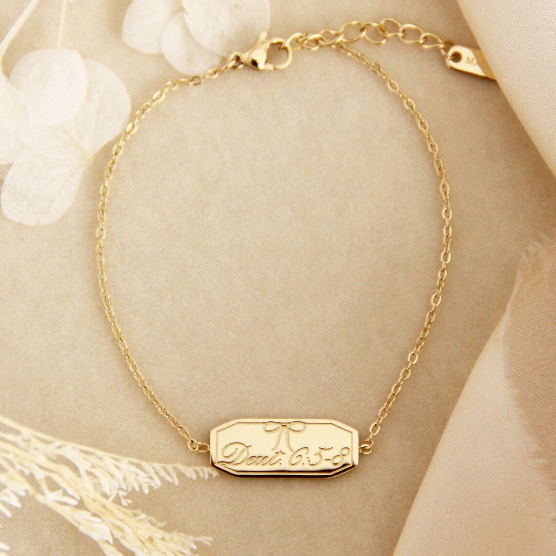 Deuteronomy 6:5-8 Bracelet, Love the Lord Your God Bracelet, Christian ...