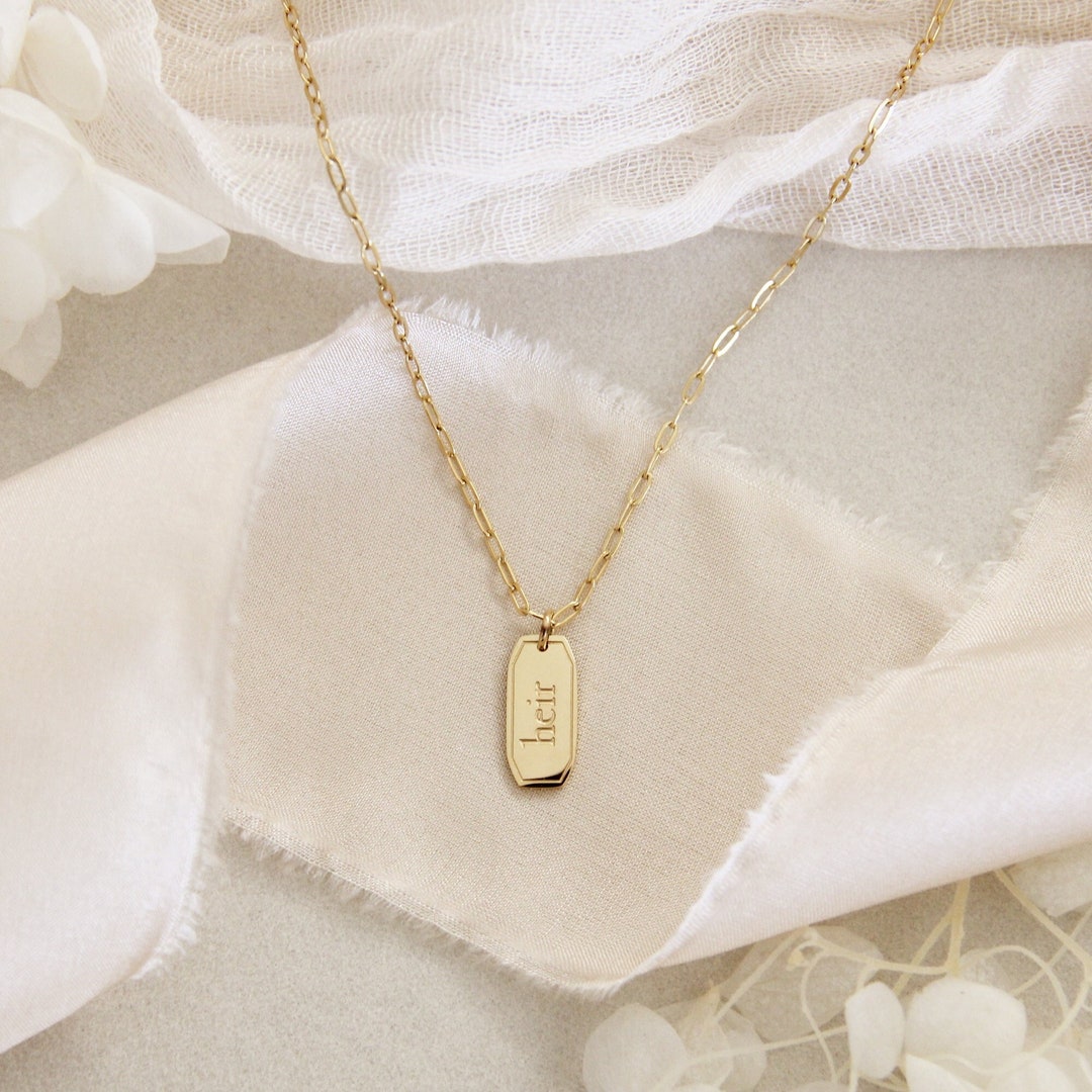 Heir Necklace, Heirs of God, Romans 8 Necklace, Child of God Necklace ...