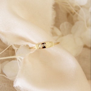 Purity Ring, Promise Ring, Christian Jewelry Gift, Scripture Ring ...