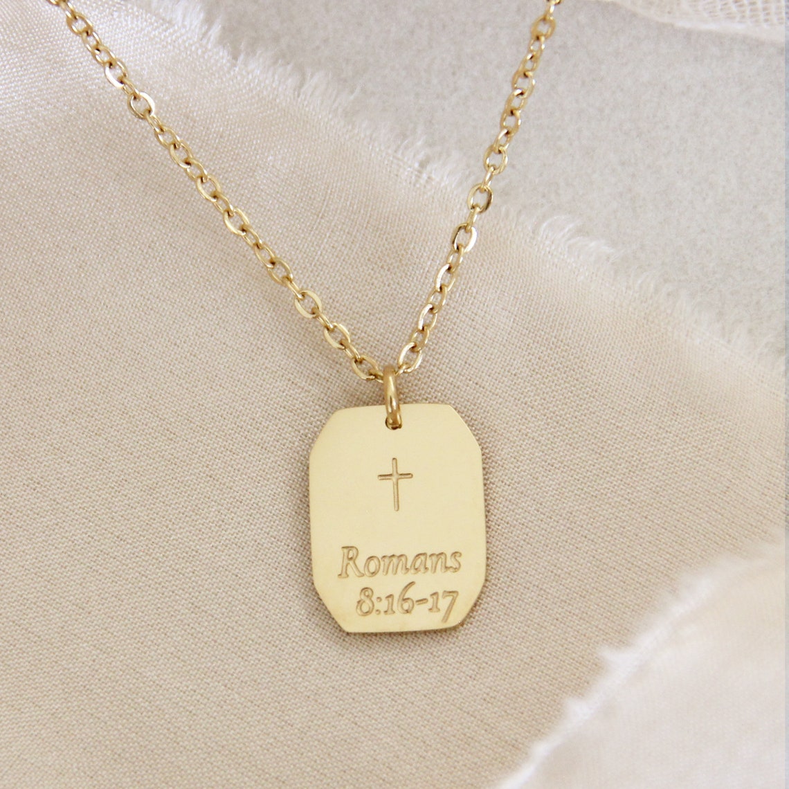 Heir With Christ Necklace, Romans 8 Gift, Christian Jewelry Gift ...