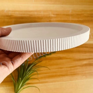 Stripped Tray Casting Silicone Molds, Concrete Mold Plates With Grooves ...