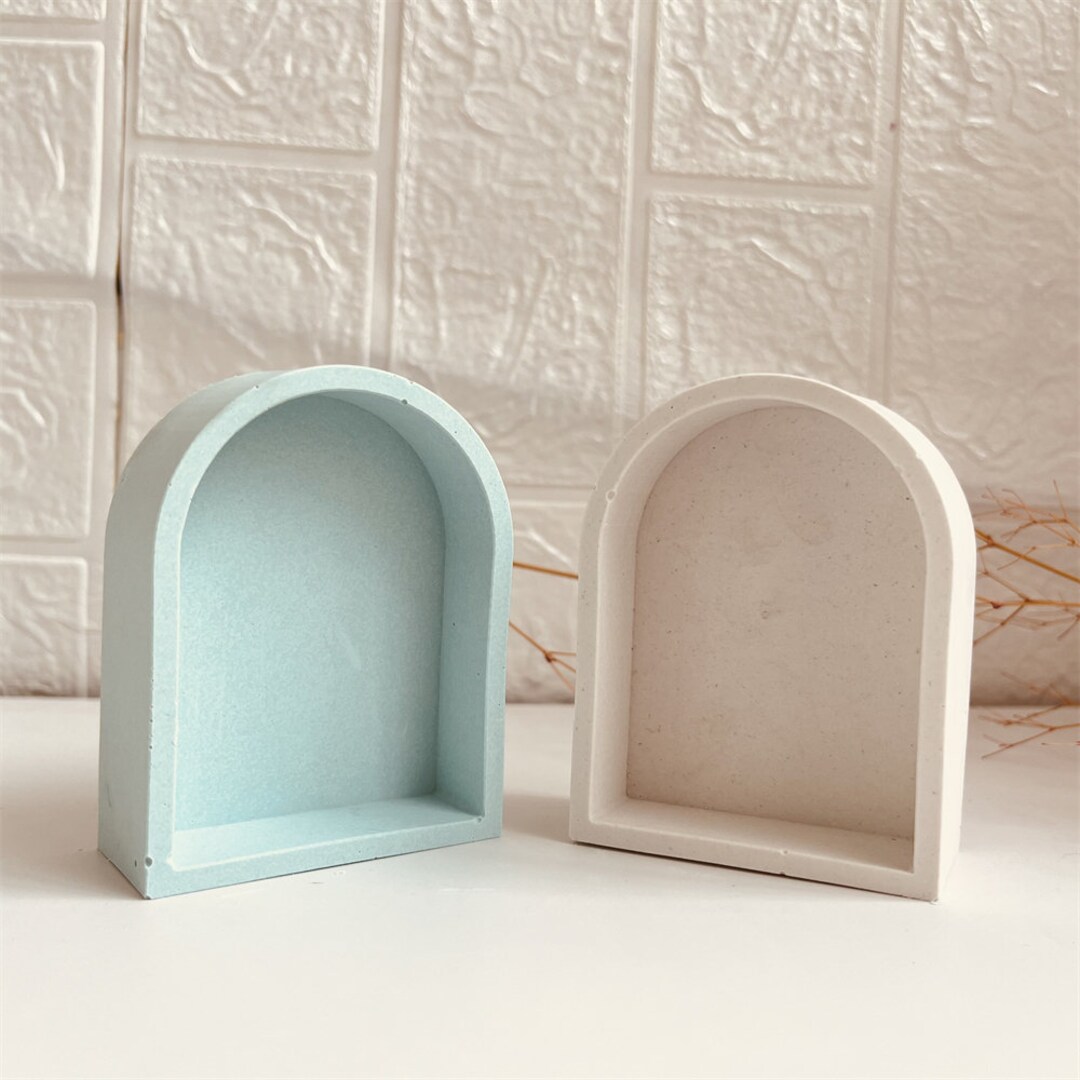 Door Decor Concrete Mold, Concrete Mold Decor, Arch Silicone Mold for ...