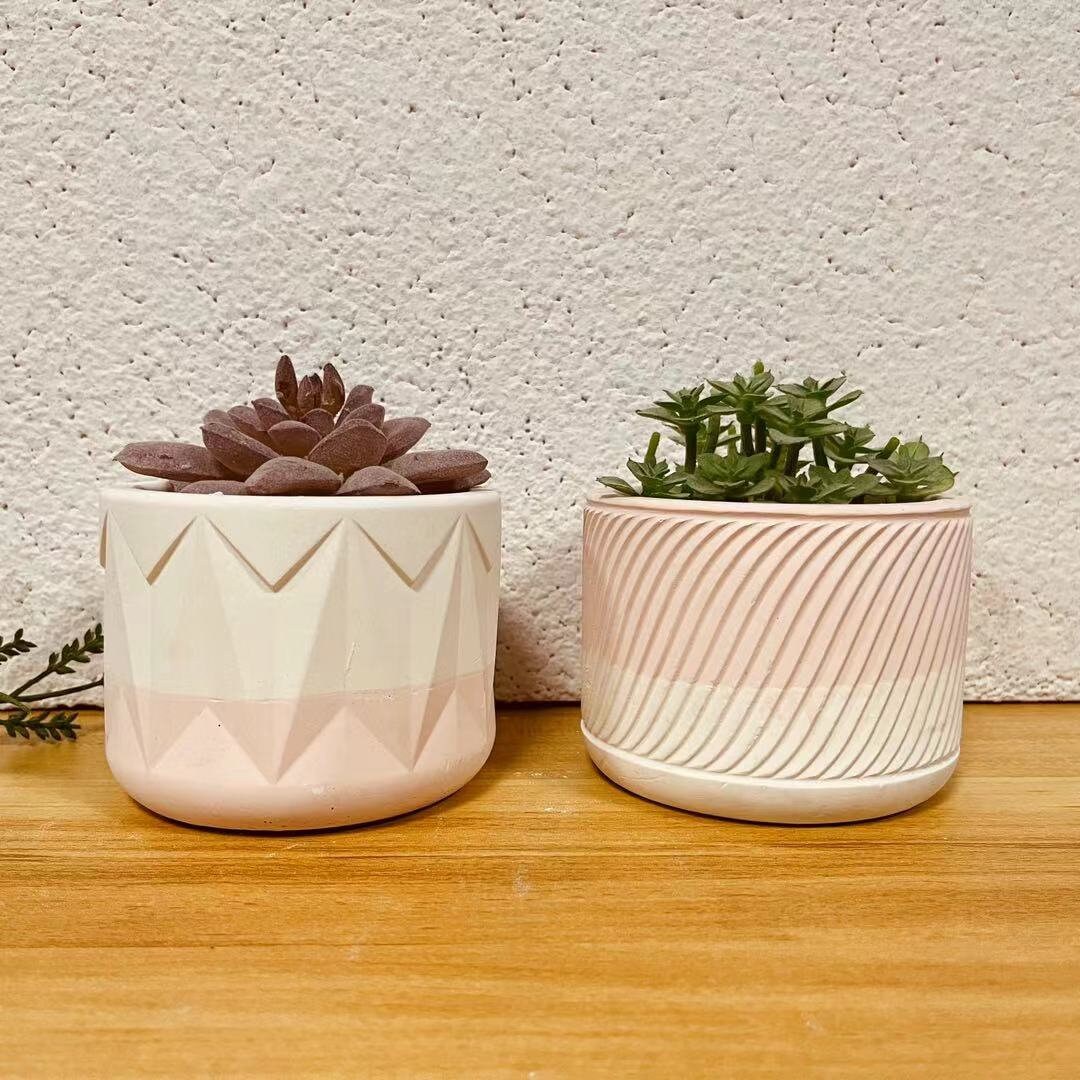 Nordic Plant Pot Silicone Molds, Concrete Molds Flower Pot Bowls, Vase ...
