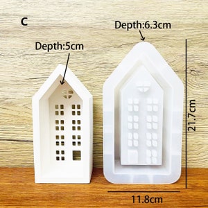 Silicone Mold House, Casting Molds Houses, Concrete Silicone Moulds ...