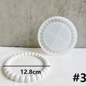 Bubble Coaster Silicone Mold, Decorative Bowl Mould, Jewelry Bowl Silicone Mould, Candlestick ...