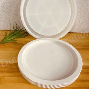 Stripped Tray Casting Silicone Molds, Concrete Mold Plates With Grooves ...