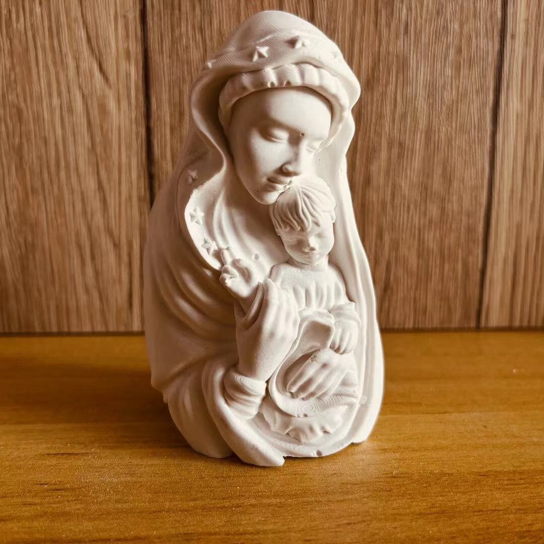 Silicone Mold Nativity of Jesus Casting Mold, Baby Jesus, Family Figure ...