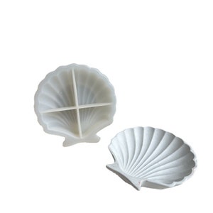 Clam Shell Concrete Silicone Mould Sea Shell Mold Concrete Gypsum ...