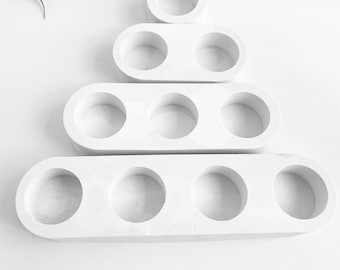 Mini Vase Silicone Mold, Concrete Molds for Casting Vases, Bottles ...